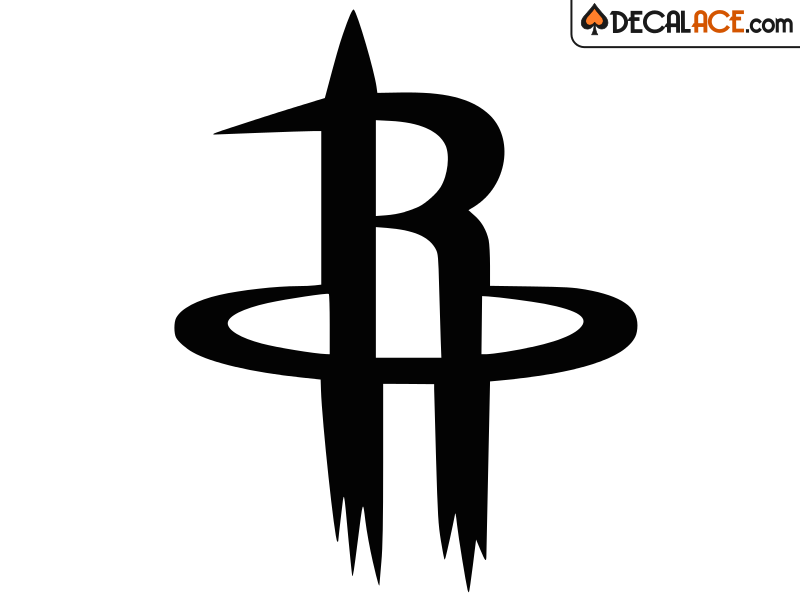 HOUSTON ROCKETS Basketball Vinyl Decal Car Wall Window Sticker CHOOSE ...