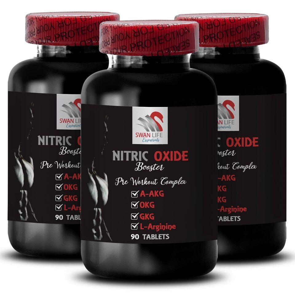 Energy Drive - NITRIC OXIDE BOOSTER - Vital Pulse 3 Bottle 270 Tablets ...