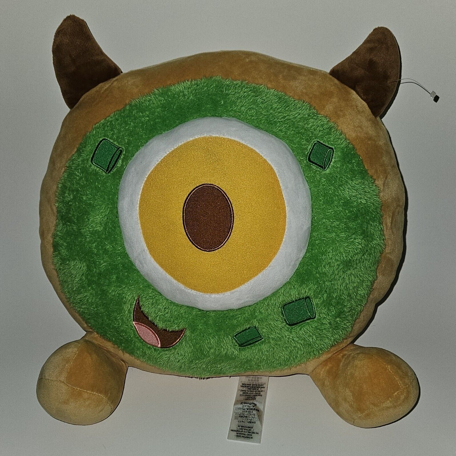 Disney Munchlings Mike Wazowski Avocado Breakfast Bagel 15" Plush ...