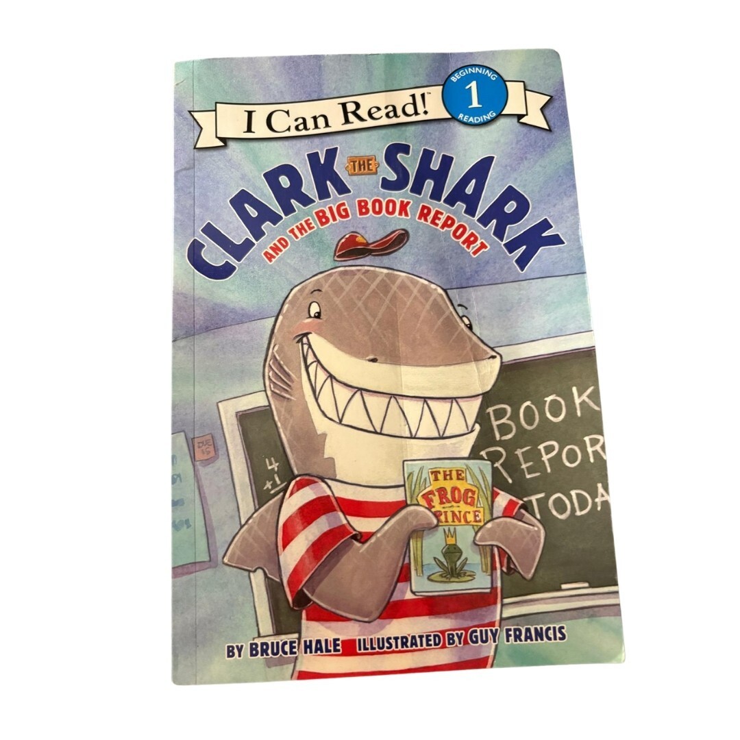 Clark the Shark & Big Book Report | Level 1 Reader by Bruce Hale | Kids ...