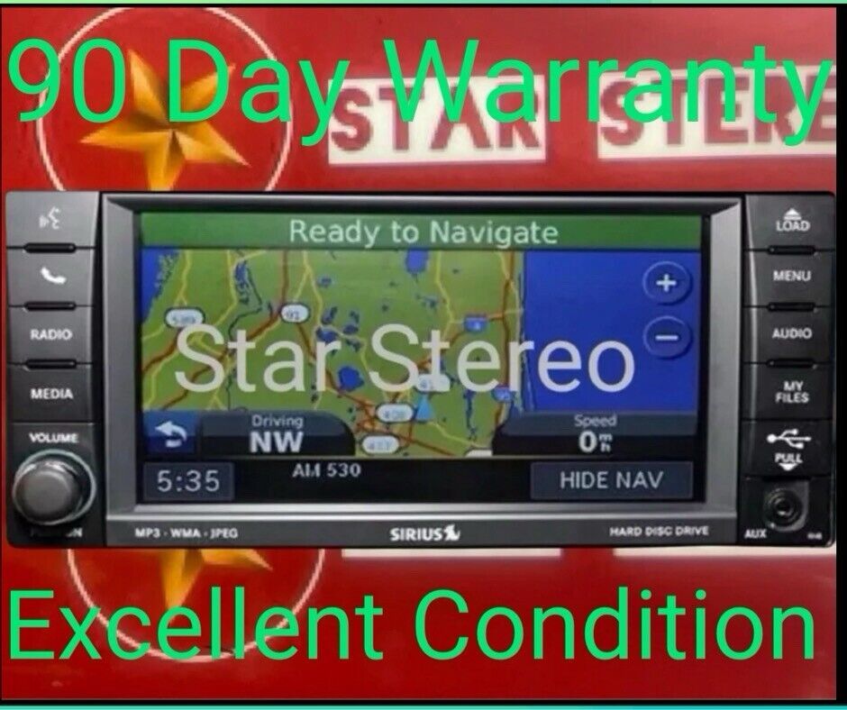 CHRYSLER DODGE JEEP MyGig GPS Navigation Sirius Radio CD DVD Mp3 RER ...