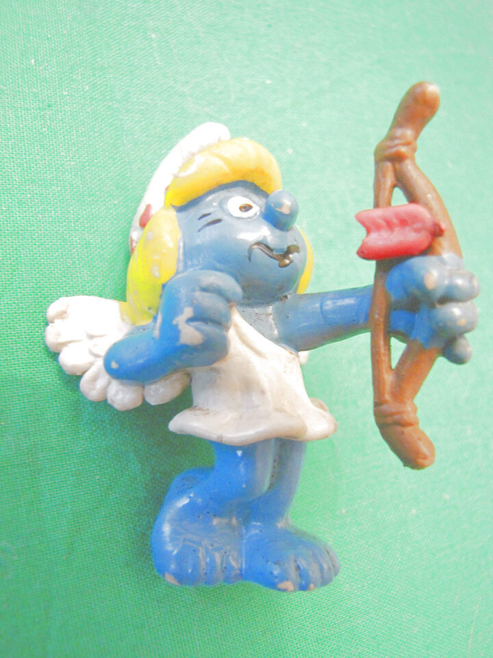 SCHLEICH Vintage Portugal 1982 PEYO Puffin Smurf Smurf Smurf Rare- show ...