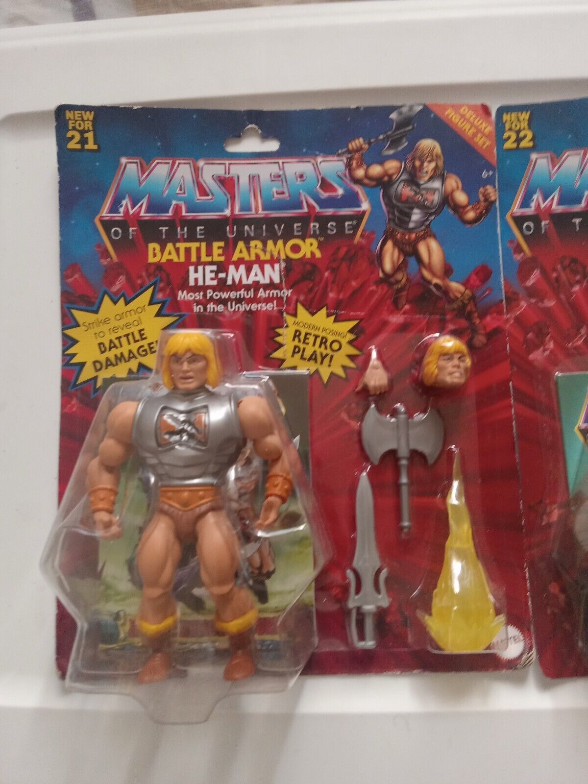 Mattel Masters of the Universe Origins Battle Armor He-Man Stratos ...