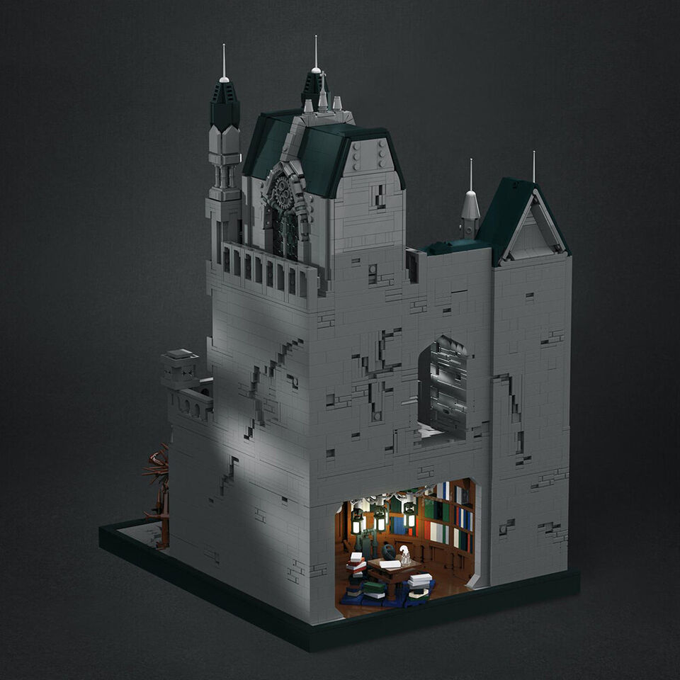 The Streets of Yharnam Model Building Blocks Set for Bloodborne MOC ...
