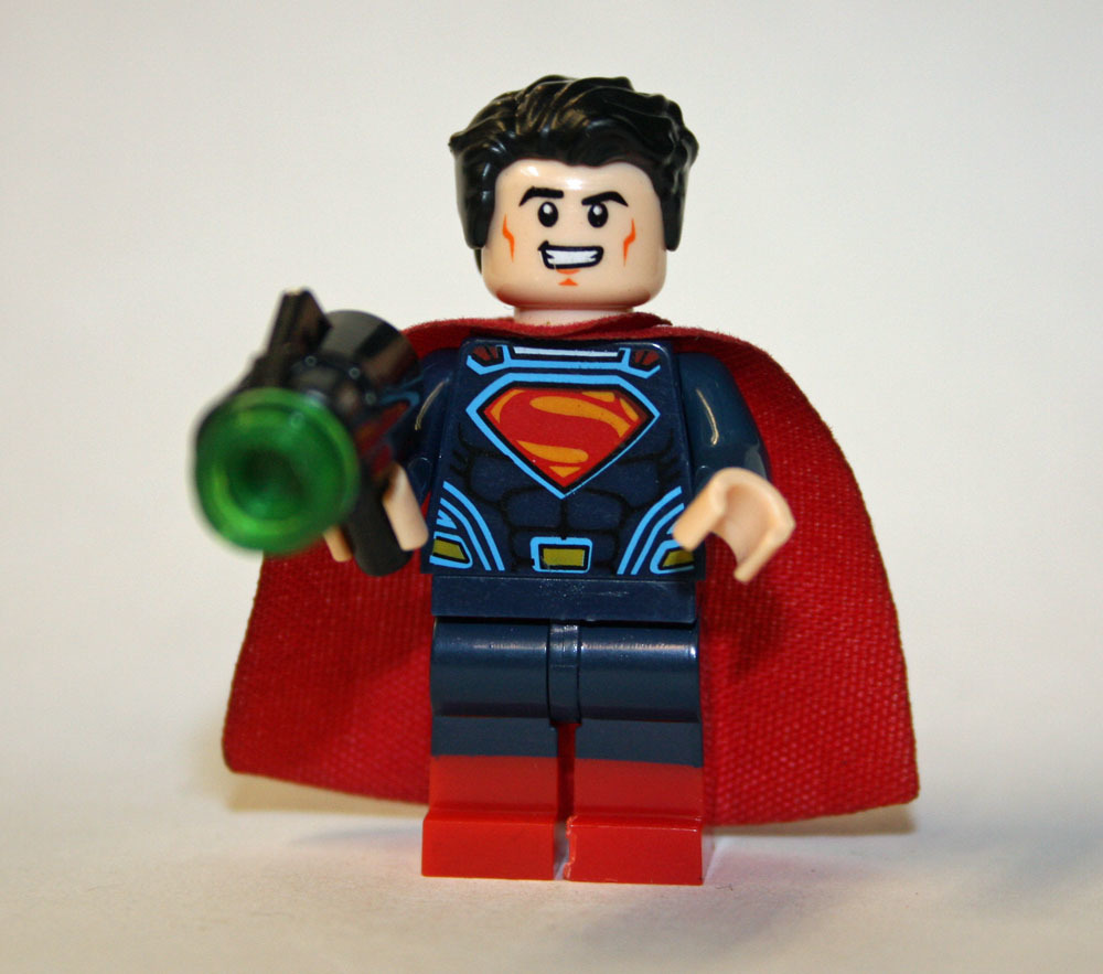 Building Block Superman with kryptonite gun DC Minifigure US Toy ...