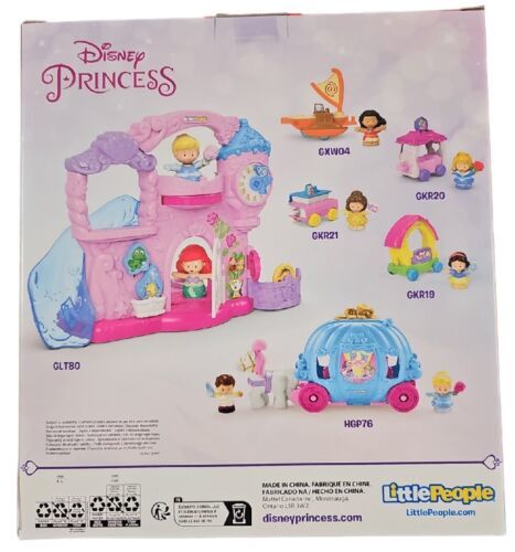Disney Fisher Price Little People Princess and Prince Set 8 Figures New ...