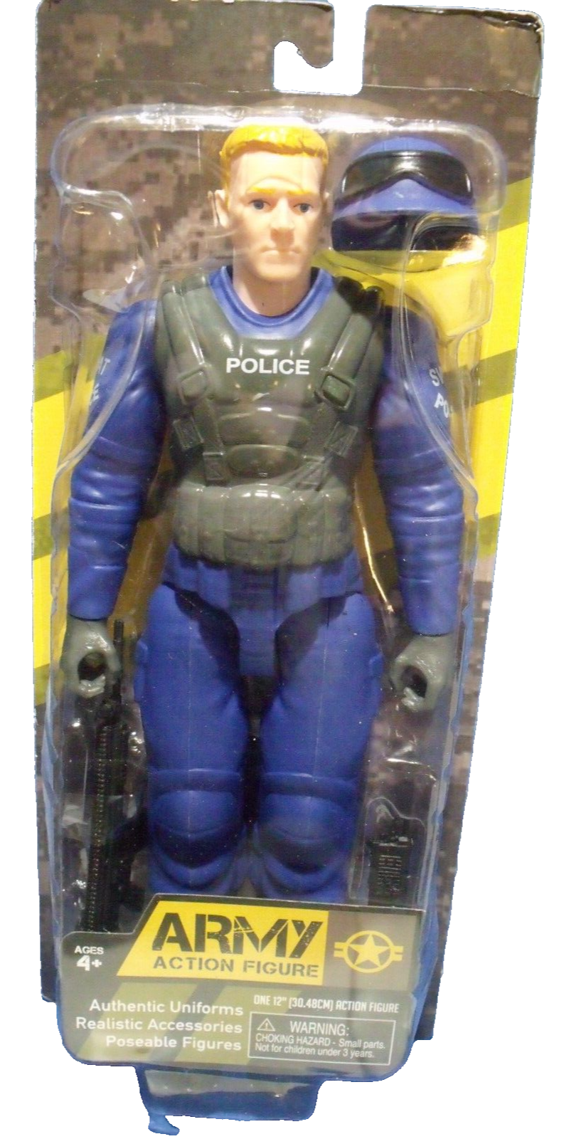 Giant Concept Police Swat Figure Tactical Force Action Figure 12 in ...