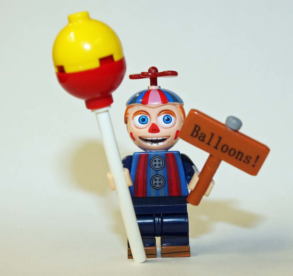 NWTOYS Balloon Boy Five Nights at Freddy's Video Game Custom Minifigure ...