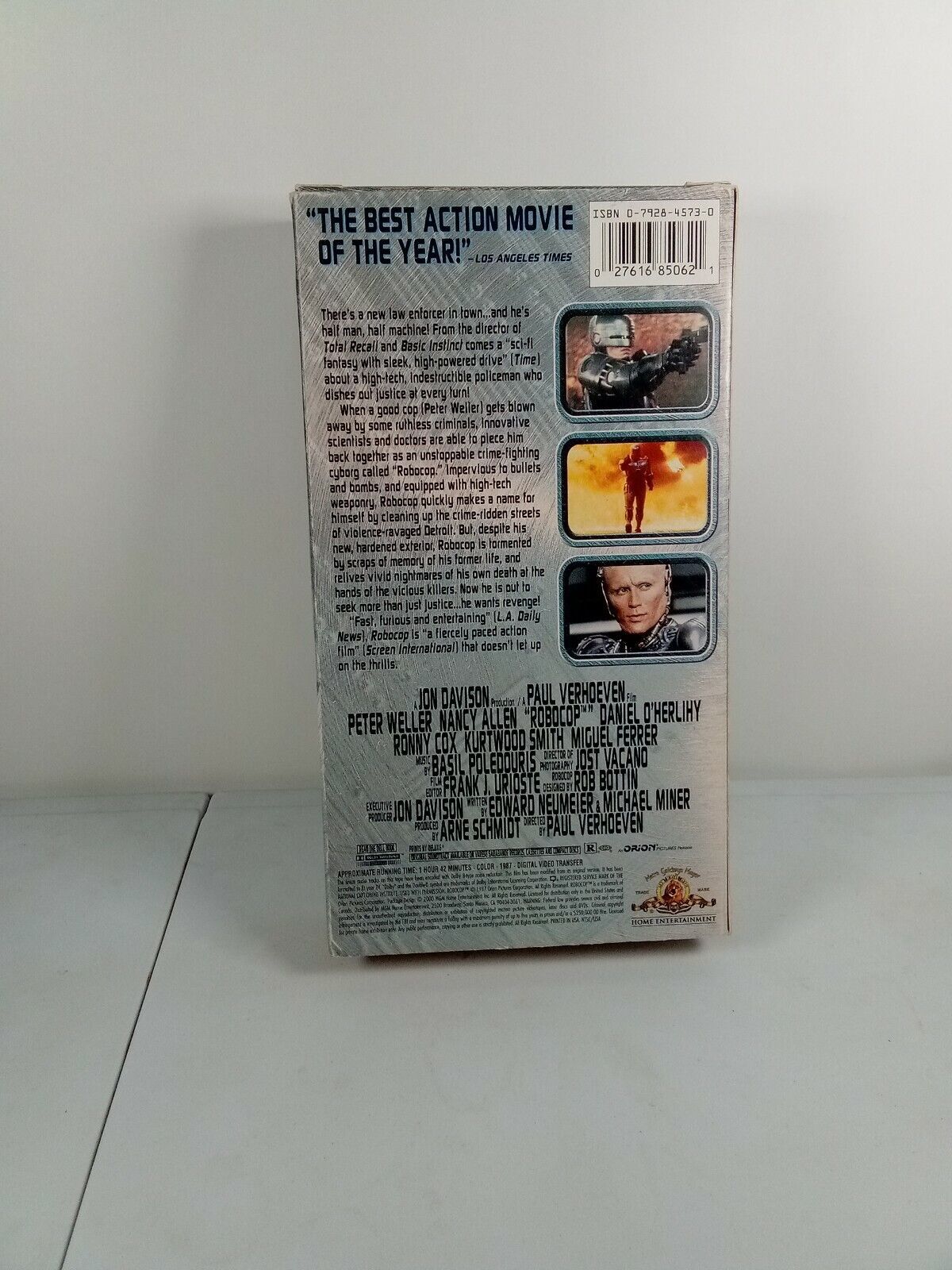 Robocop (VHS, 2000) Peter Weller, Nancy Allen MGM Action Cult - VHS Tapes