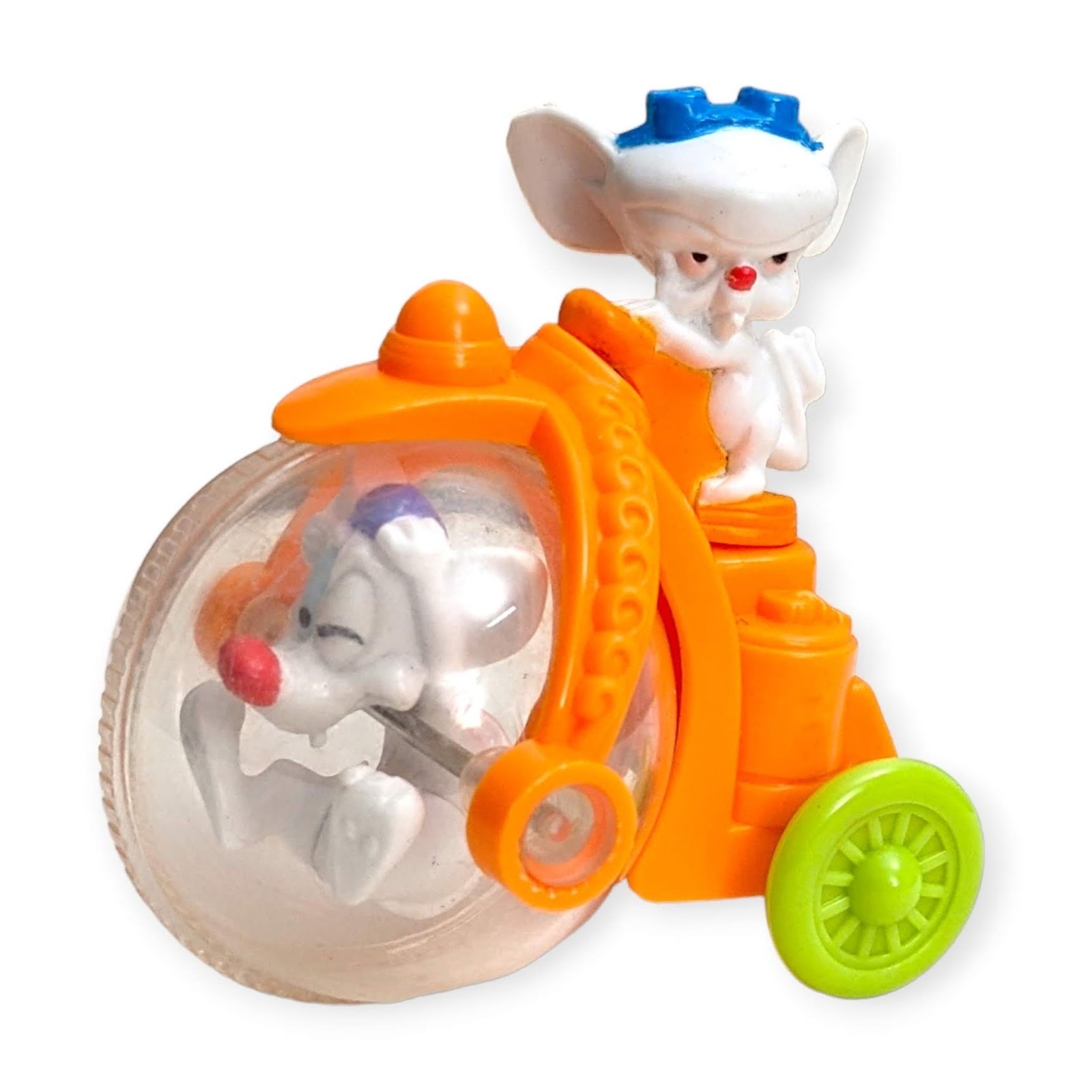 Animaniacs Vintage Action Figure Toy: Pinky and the Brain Tricycle Car ...
