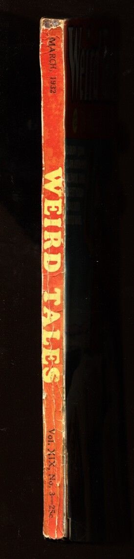 Weird Tales 3/1932-human sacrifice cover-Vampires-Pulp Magazine - Magazines