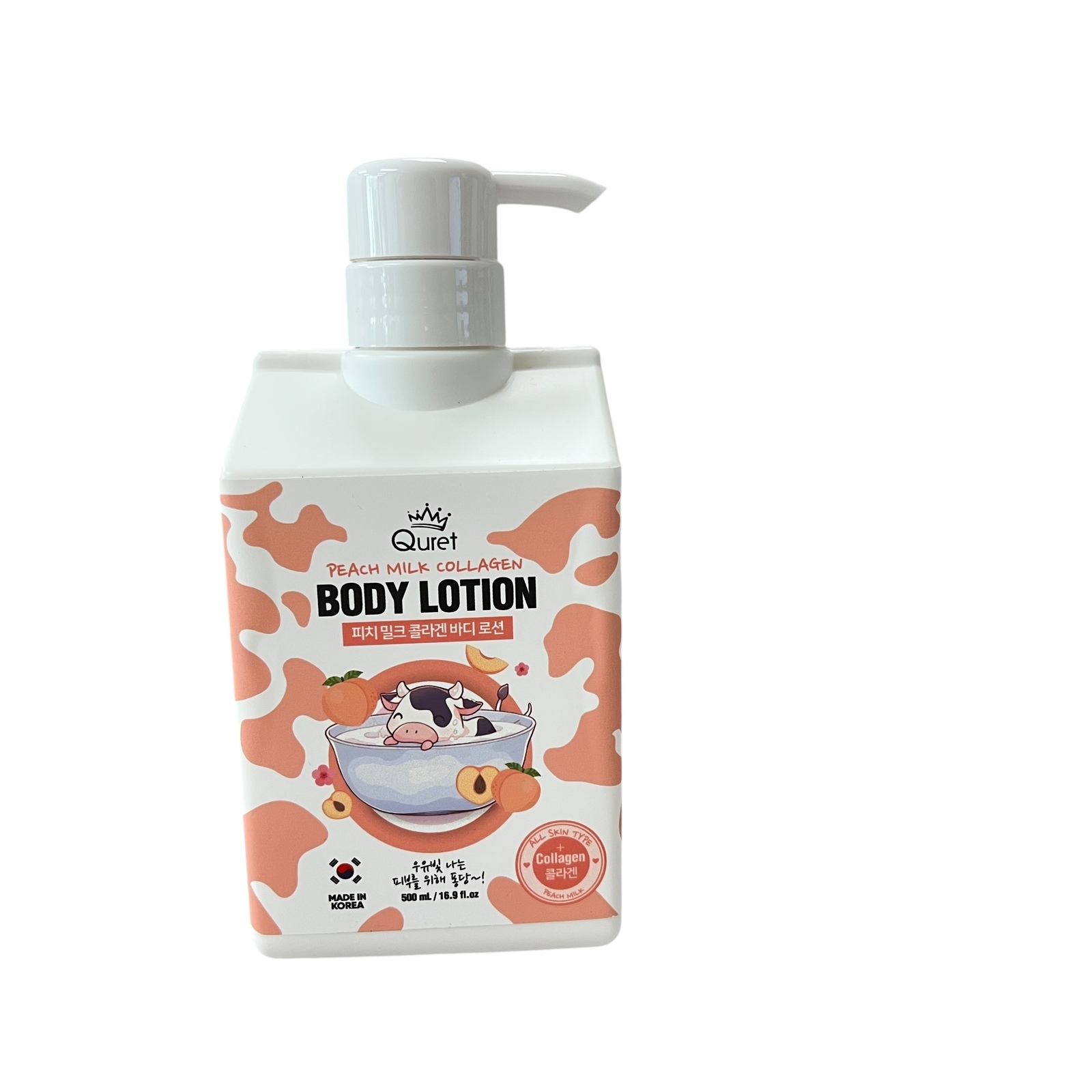 Quret Peach Milk Collagen Body Lotion 16.9 fl oz - Moisturizers
