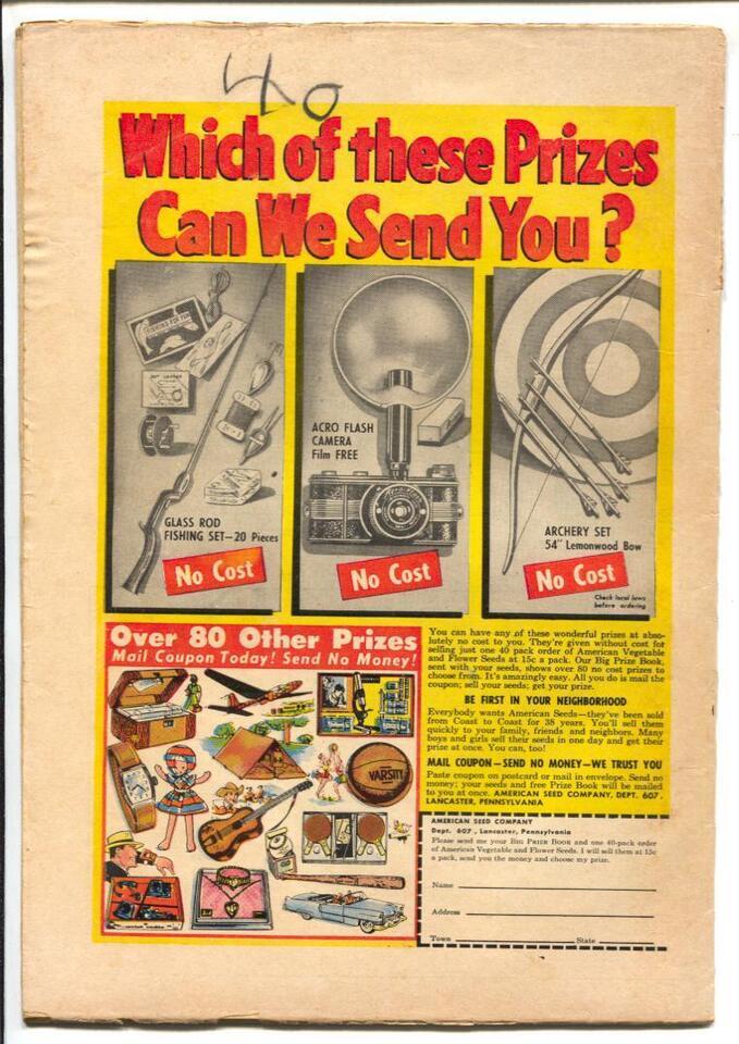 Fritzi Ritz #39 1956-St John-Ernie Bushmiller-Peanuts-Charles Schulz-VG ...