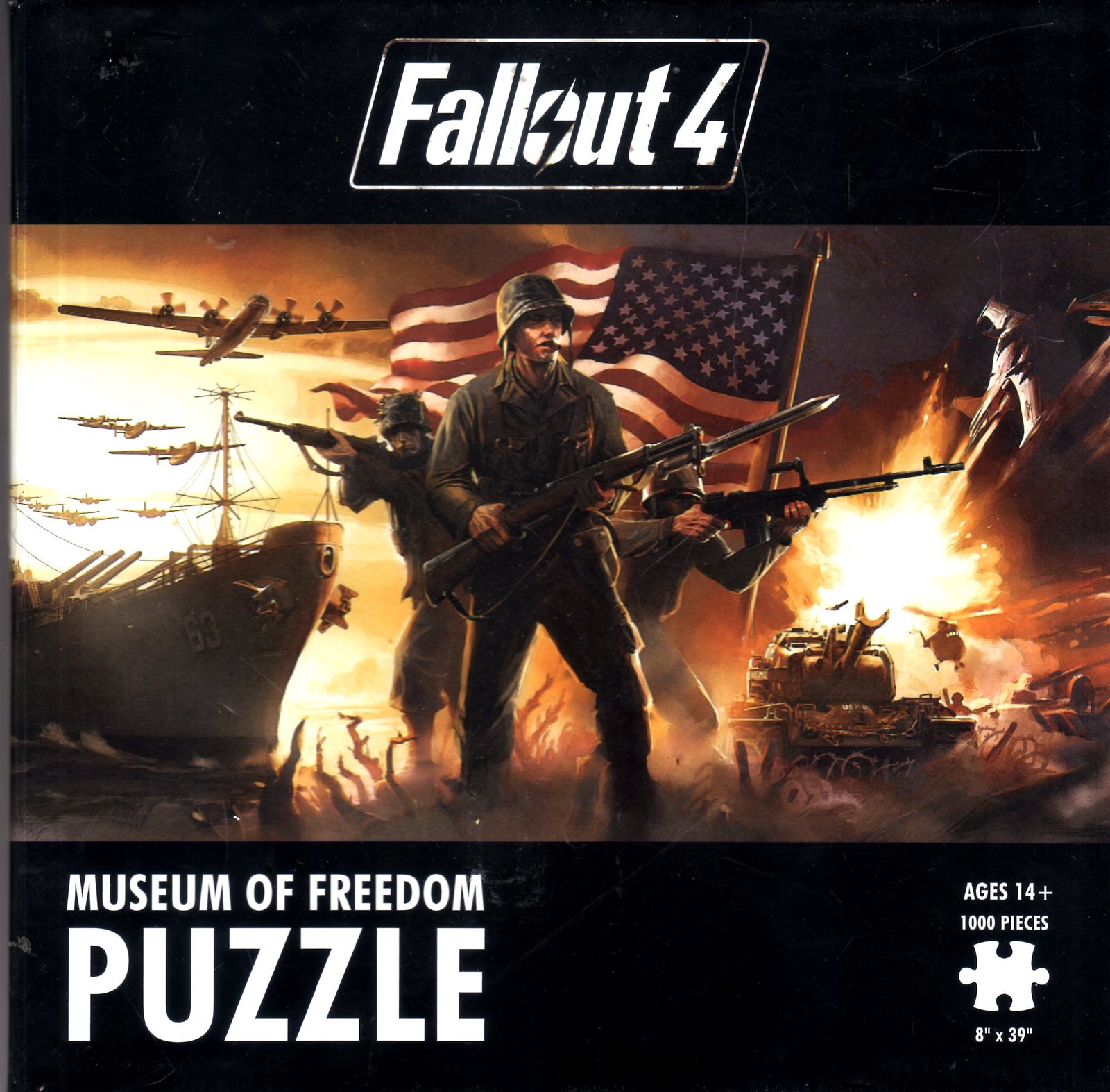 Fallout 4 - Museum Of Freedom Puzzle - Jigsaw