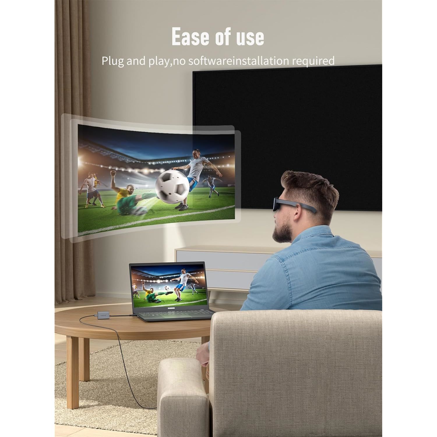 Hdmi To Usb Type C Adapter 4K@60Hz W/Cable Design, Plug And Play, For ...