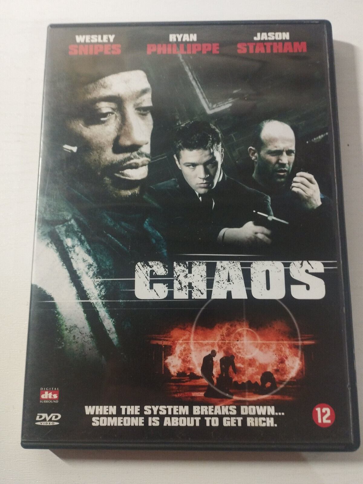 Chaos Jason Statham Wesley Snipes Ryan Phillippe - DVD Anglais Région 2 ...