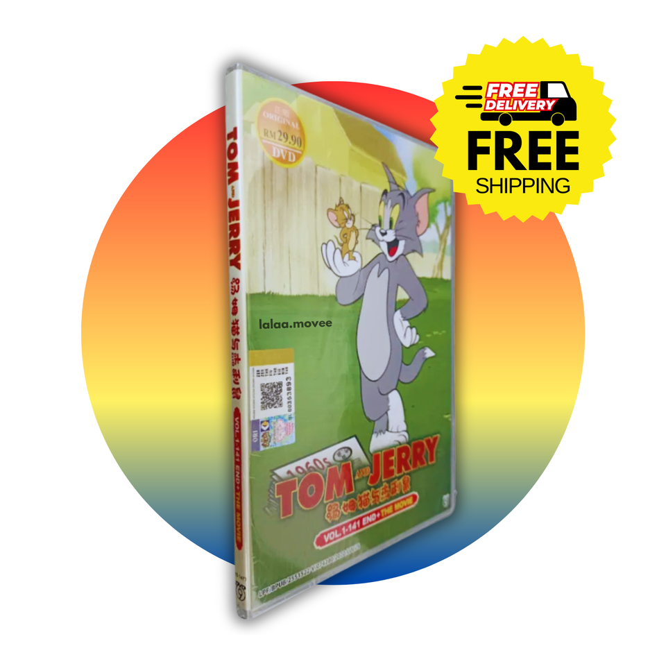 TOM AND JERRY Complete TV Series (Vol. 1-141.END) + The Movie [All ...