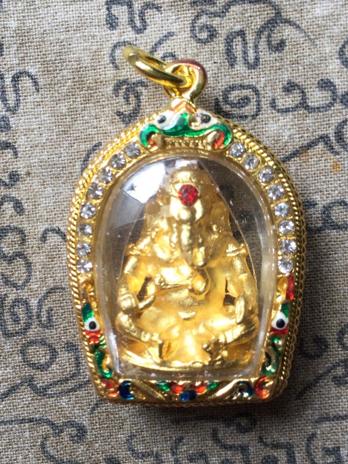 Rare Magic Hindu God Ganesha Sacred Pendant Powerful Success Thai ...
