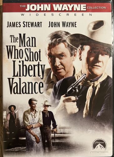 The Man Who Shot Liberty Valance (DVD, 1962 Film, 2005) John Wayne James Stewart - DVDs & Blu ...