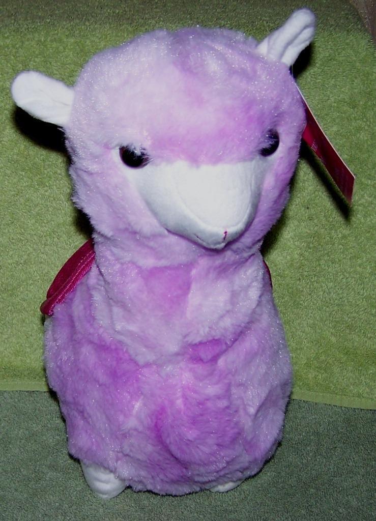 Hugfun Purple LLAMA Plush 12"H New - Other
