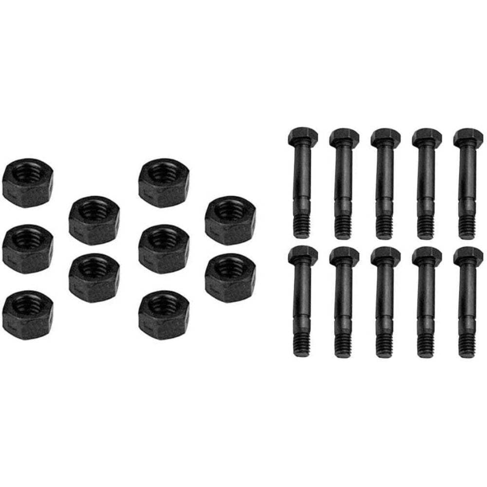 10 Pack Snow Blower Shear Pin Bolts And Nuts Fit Ariens 52100100 Lawn