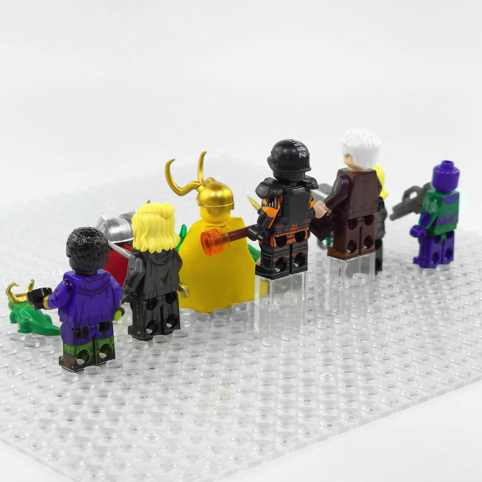 Loki Variants Sylvie Mobius TVA Hunter Kang the Conqueror 8pcs ...