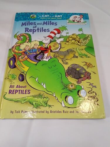 Dr Seuss~ Miles And Miles Of Reptiles~ Signed By Tish Rabe - Books