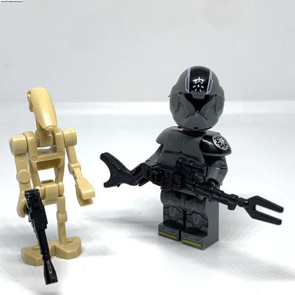 Gift Spark Clone Trooper Minifigure Star Wars Comms Trooper vs Battle ...