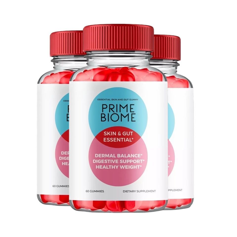 3-Pack Prime Biome Gummies, PrimeBiome Keto ACV Weight Loss Gummies ...