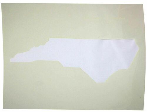 State of North Carolina Stencil 14 Mil Large - Painting /Crafts ...