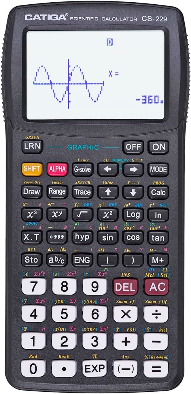 Catiga Scientific Calculator With Graphic Functions - Multiple Modes With - Calculators