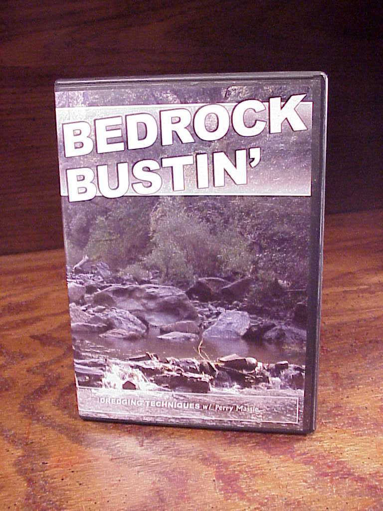 Bedrock Bustin' DVD, Used, Dredging Techniques, Perry Massie, Gold ...