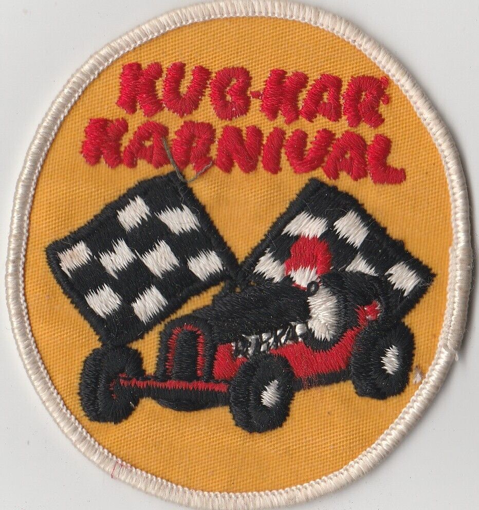 KUB KAR KARNIVAL BOY SCOUTS JACKET PATCH SCOUTING CHECKERED FLAG PATCH ...
