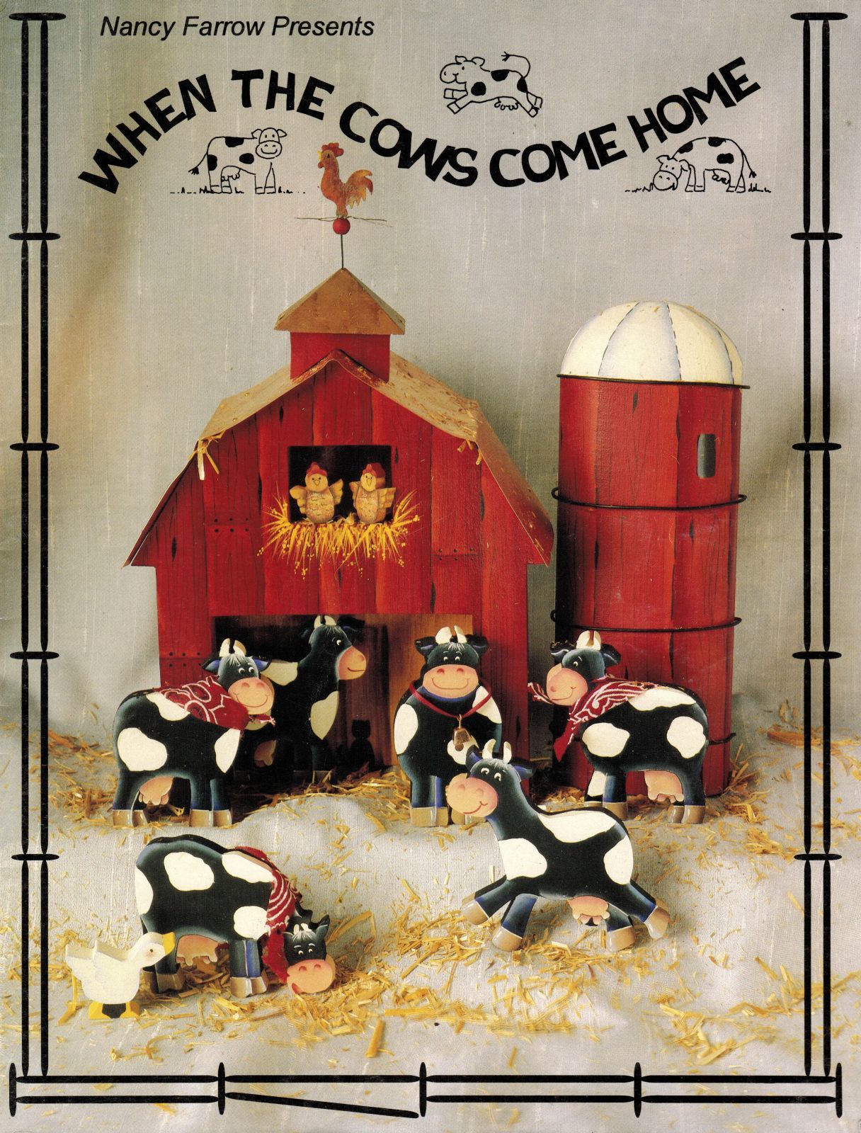 Tole Decorative Painting When Cows Come Home Nancy Farrow Country Farm ...