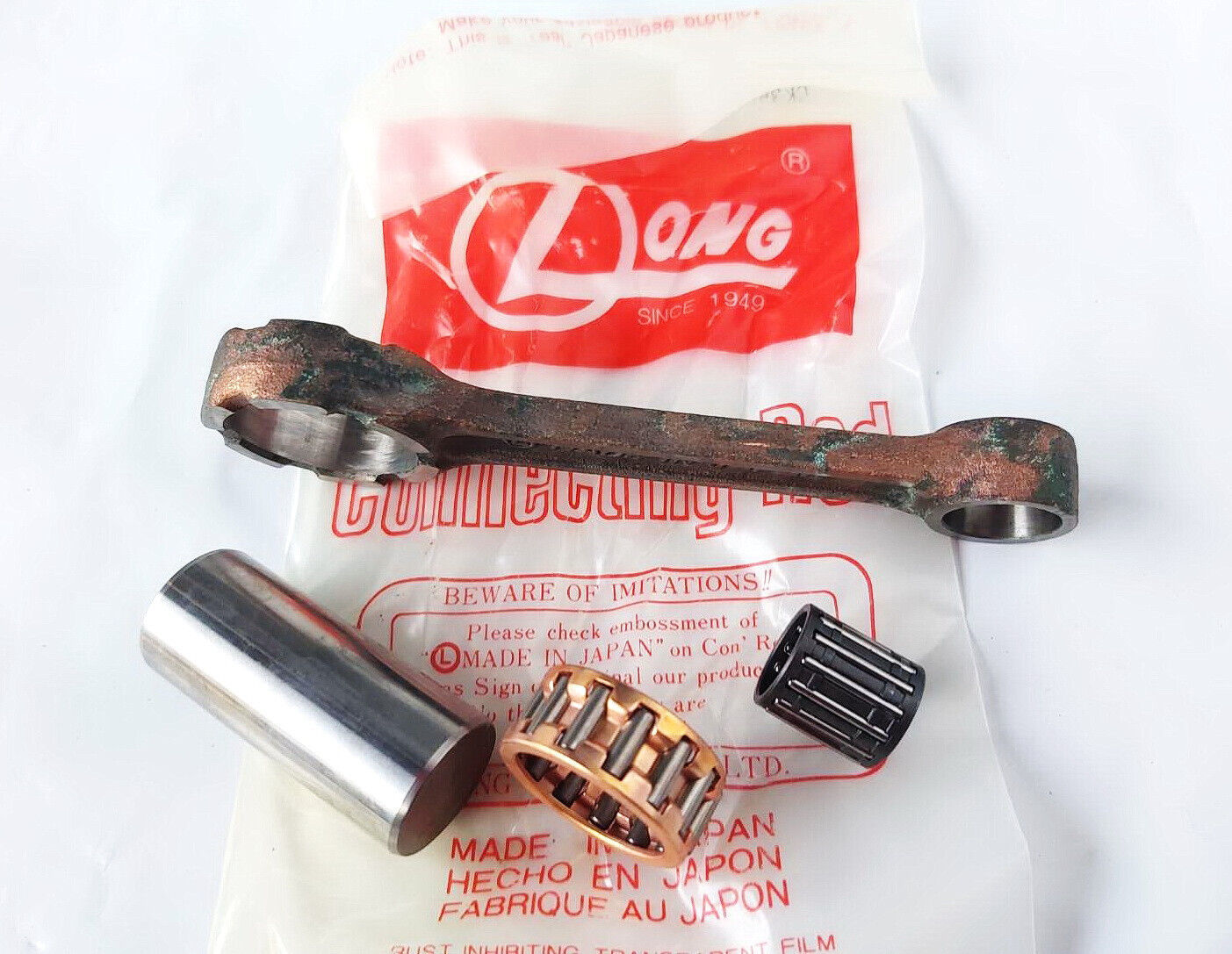 FOR Yamaha Y-ZINGER PW80 BIG WHEEL BW80 V80 Y80 Connecting Rod Kit Nos ...