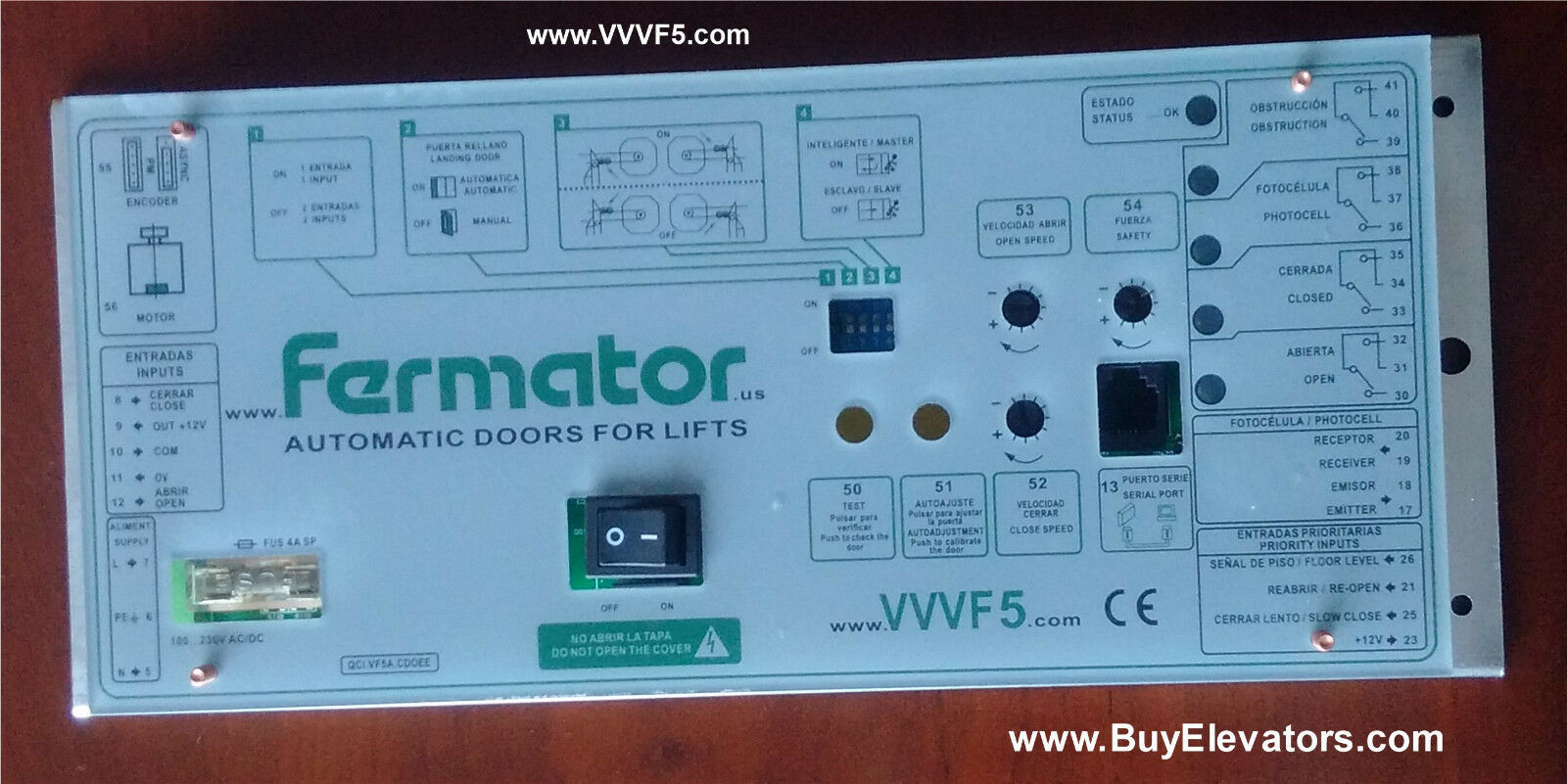 SMART RISE ENGINEERING SRU-8 elevator control,Universal Board,77months ...