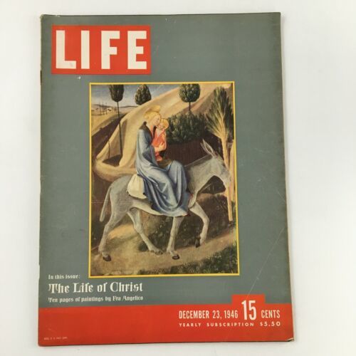 VTG Life Magazine December 23 1946 The Life of Christ by Era Angelico ...