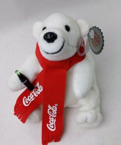 Coca cola polar bear beanie baby store