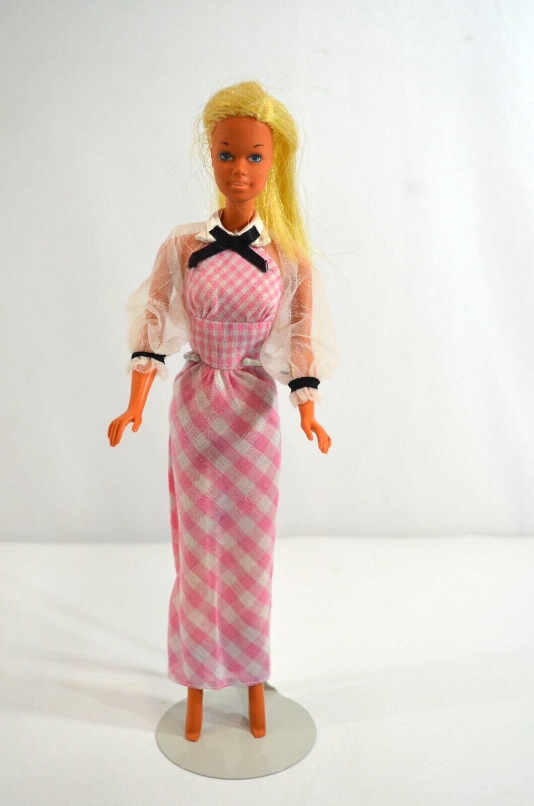 Barbie Sunset Malibu Doll #1070 w/ Quick Curl Dress 1975 Korea Mattel ...