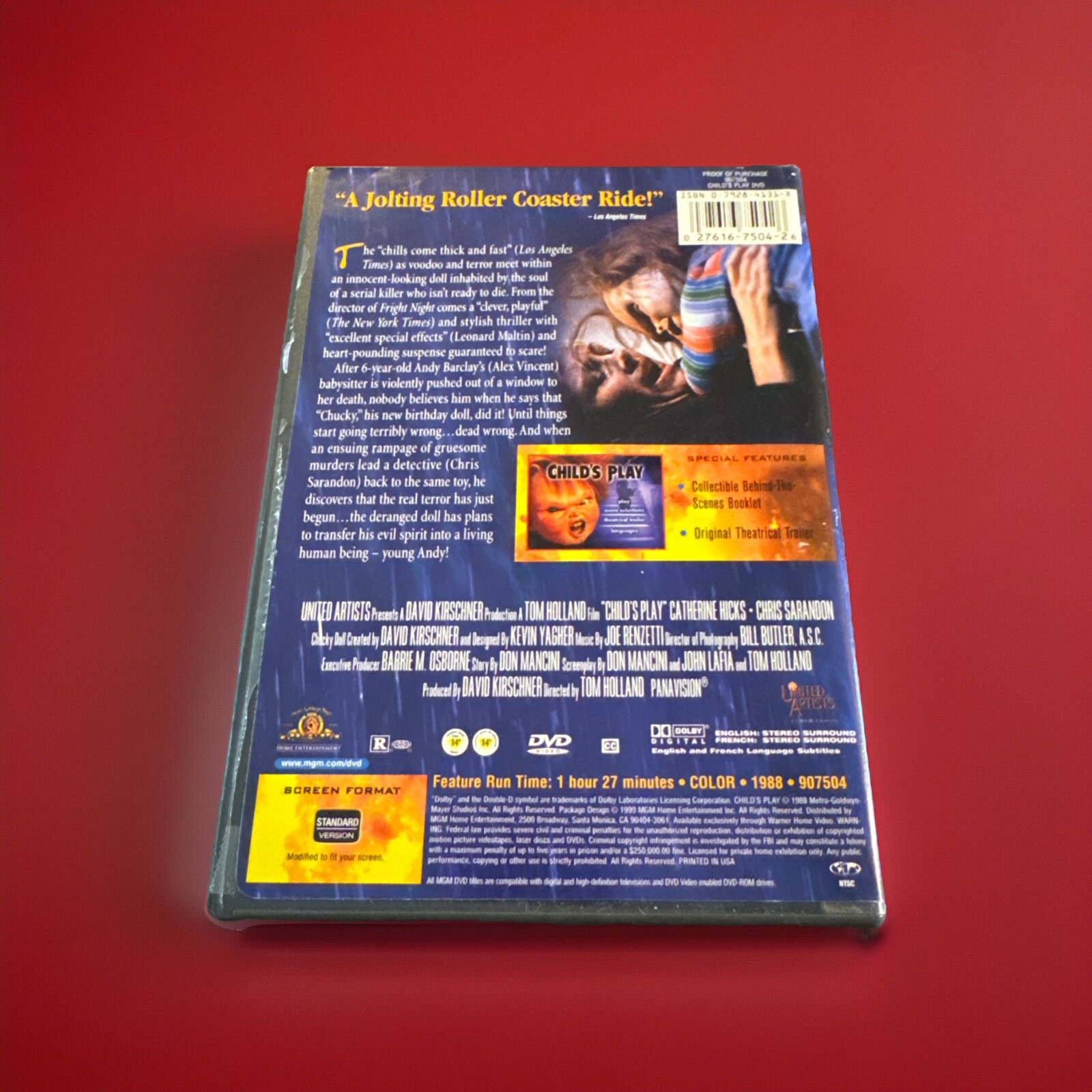 Child's Play (DVD, 1988) Catherine Hicks - and 13 similar items