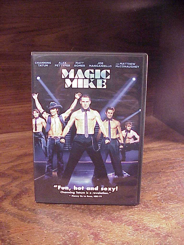Magic Mike DVD, R, with Channing Tatum, Matthew McConaughey, Used, was ...