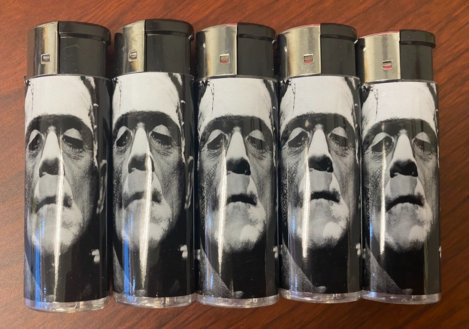Vintage Classic Horror Monster Lighters Set of 5 Electronic Refillable ...