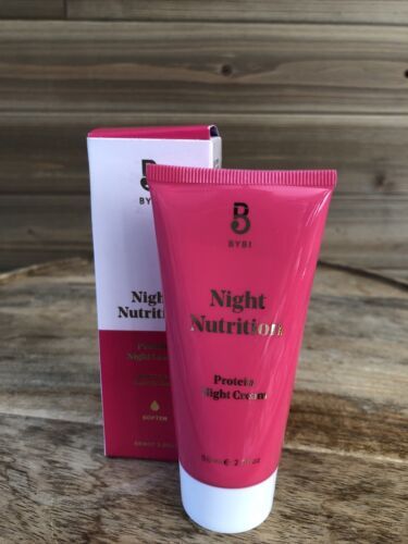 BYBI Night Nutrition Protein Night Cream Soften 2oz - New in Box ...