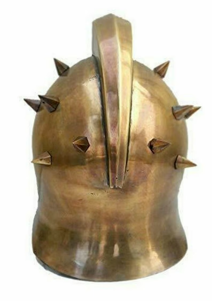 Helmet Gladiator Medieval Roman Armor Maximus Knight Steel Greek ...