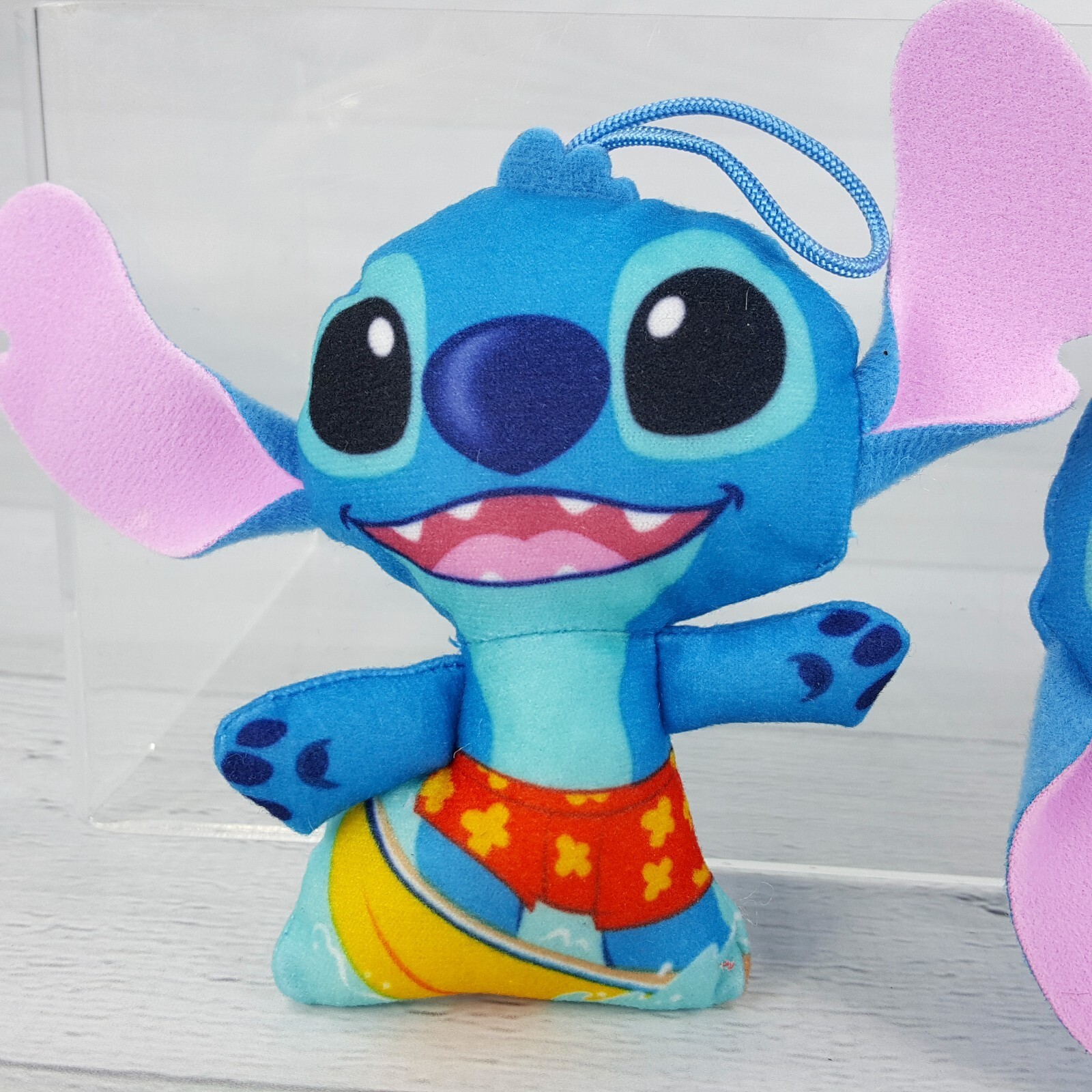 Disney Stitch 4" Stuffed Doll Set of 3 Surfer Sittin Experiment Hanging ...