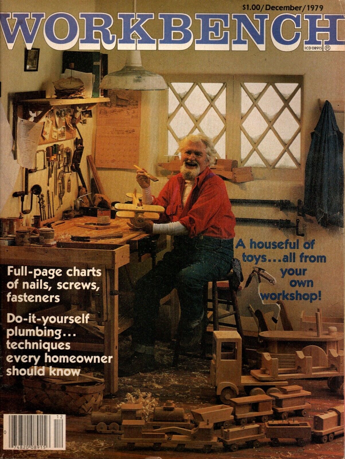 Workbench Magazine December 1979 Do it yourself plumbing techniques ...