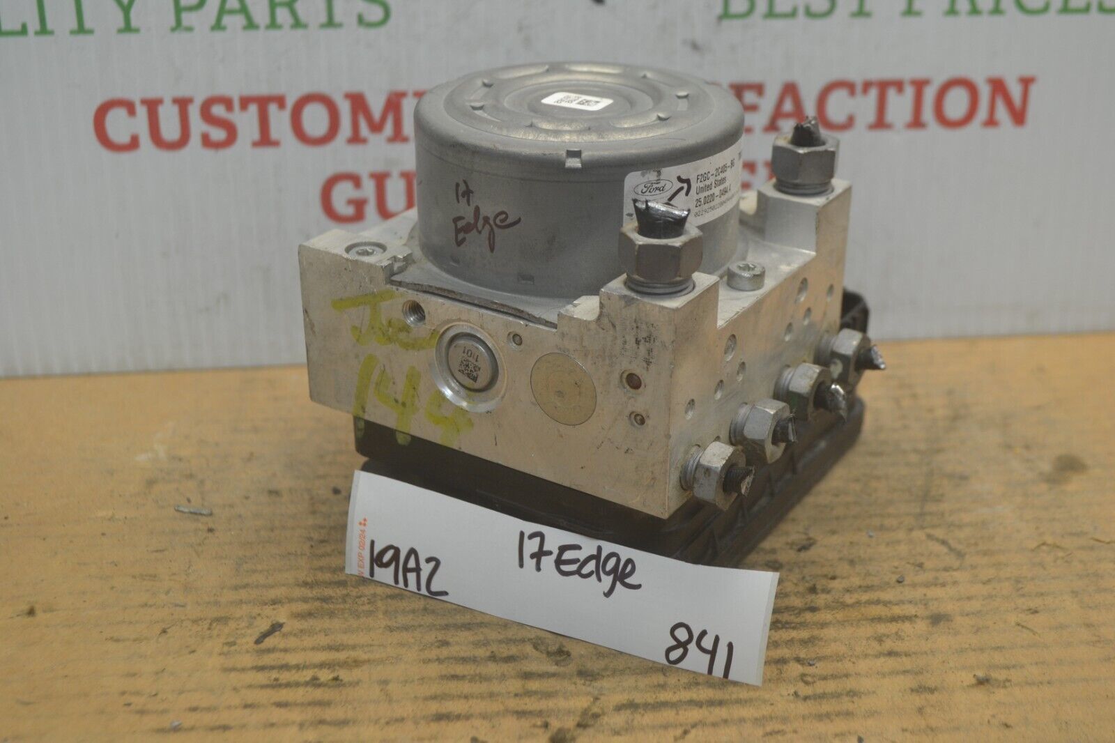 2017 Ford Edge ABS Pump Control OEM F2GC2C405BG Module 841-19A2 - ABS ...