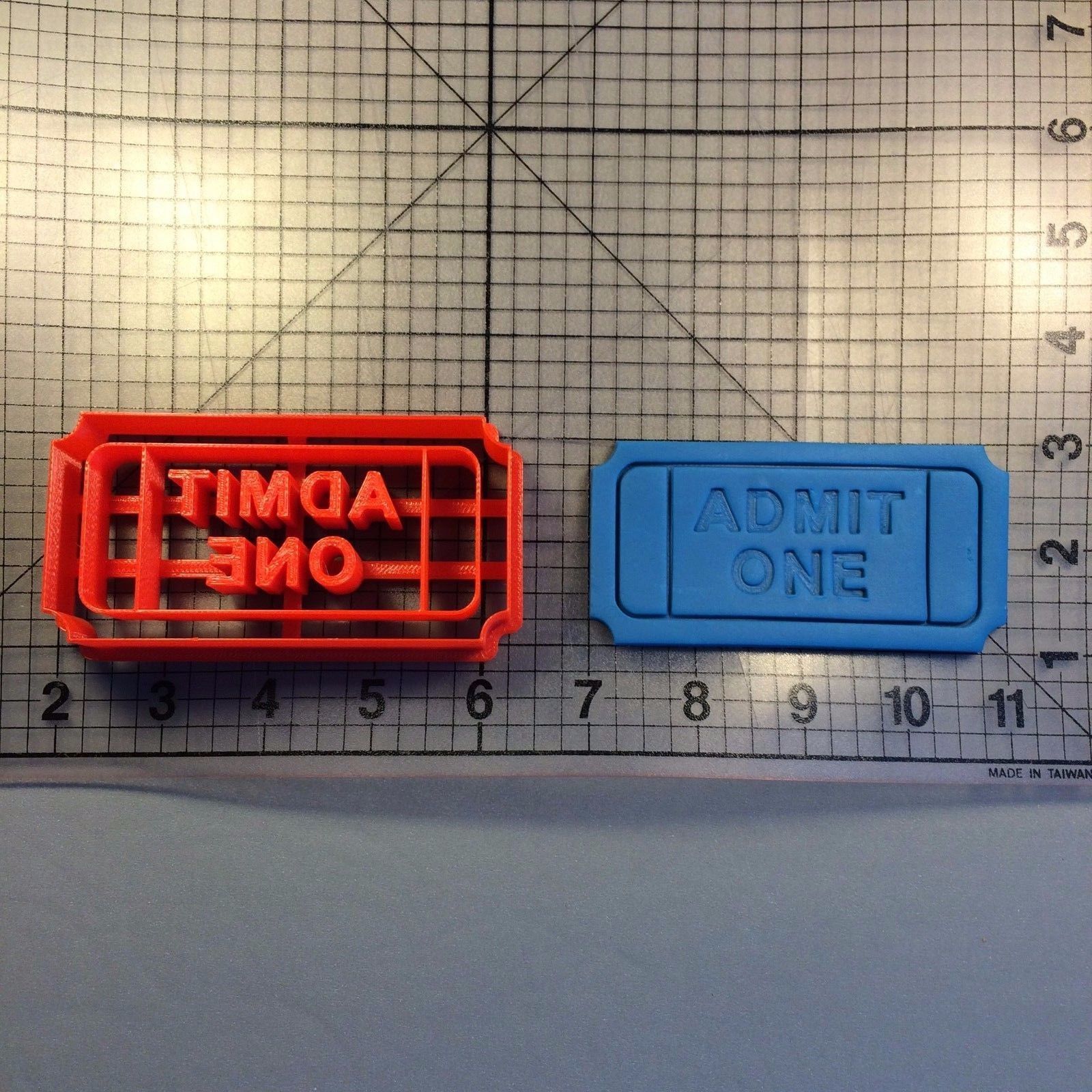Movie Ticket 101 Cookie Cutter - Cookie Cutters