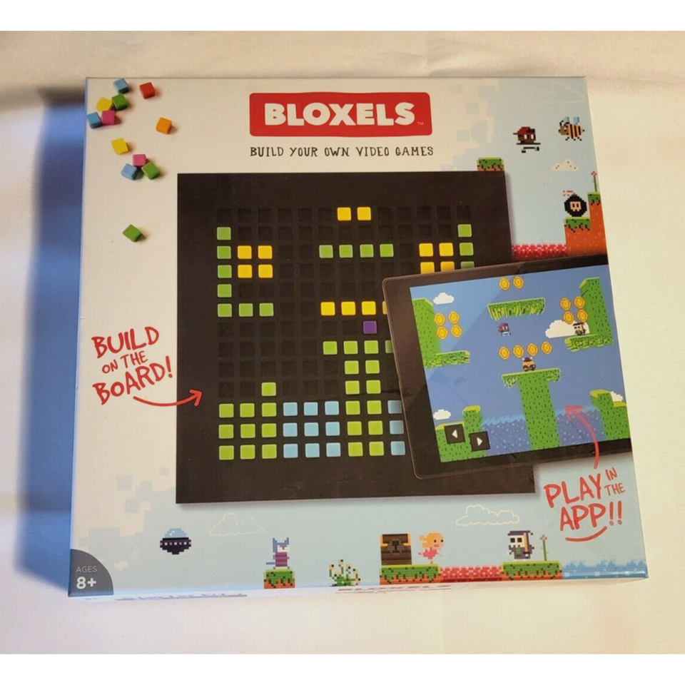 Mattel Bloxels Build Your Own Video Game Starter Kit 320 Blocks - Used ...