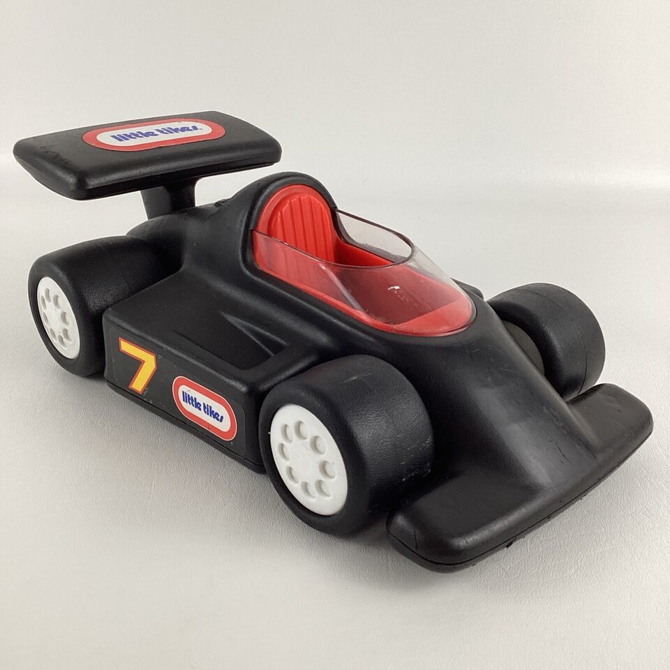 Little Tikes Formula 1 One Racecar No 7 Indy Car Vehicle Black Vintage ...